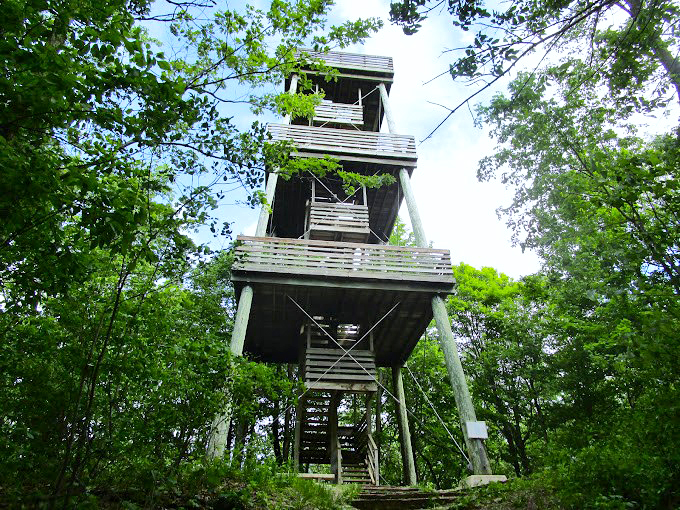 Stairway to the stars! Parnell Tower offers a climb that's out of this world, with views that are simply stellar.