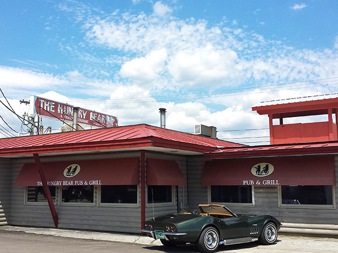 The Hungry Bear's rustic charm is more appetizing than a picnic basket to Yogi. It's the kind of place that makes you want to hibernate &ndash; for lunch!