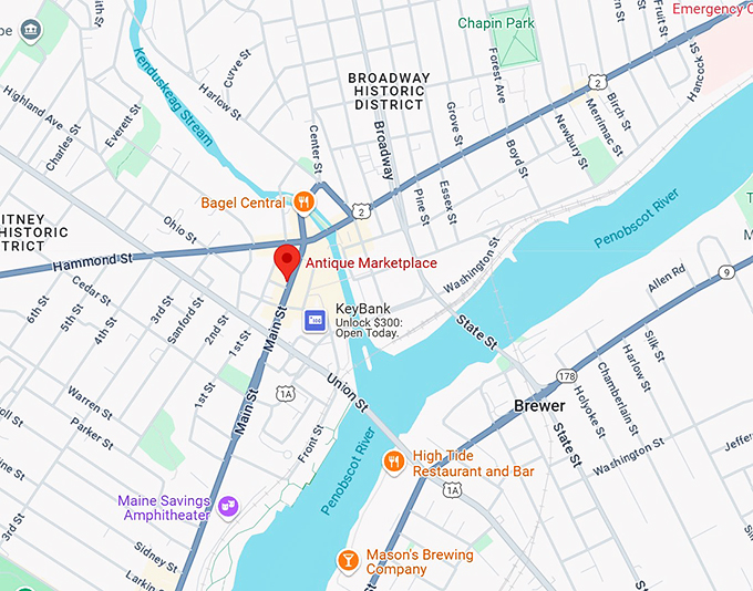antique marketplace map