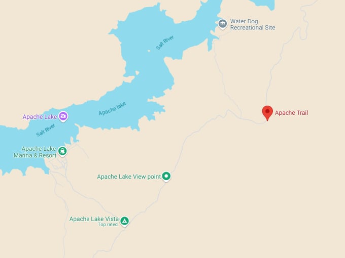 apache trail scenic byway map