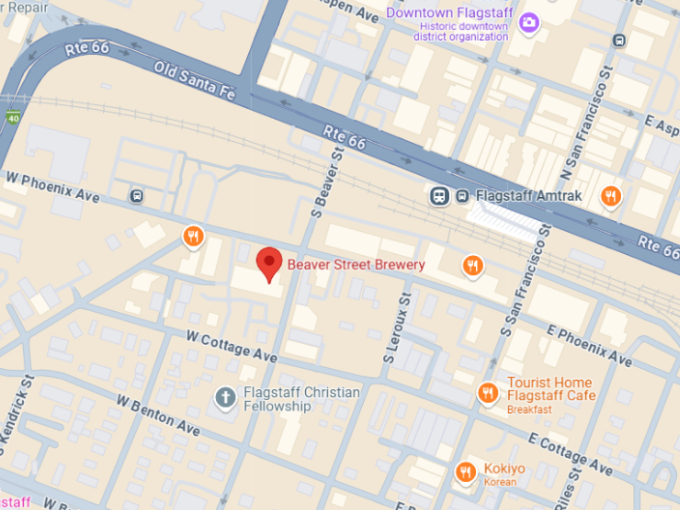 beaver street brewery map