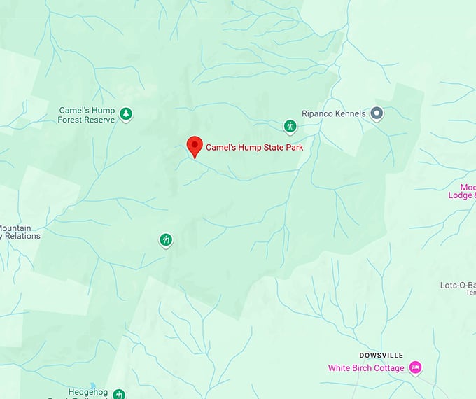 camel's hump state park map