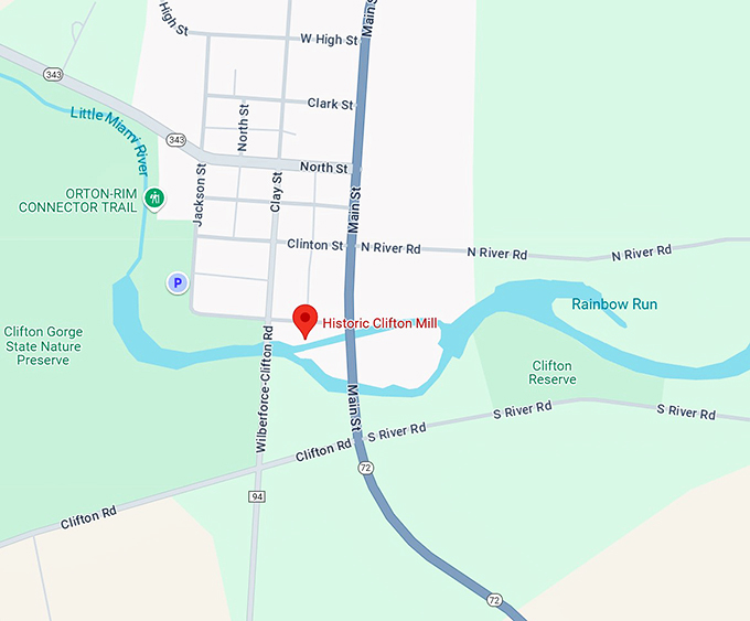 clifton mill map