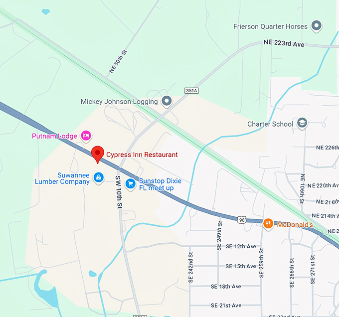 cypress inn restaurant map