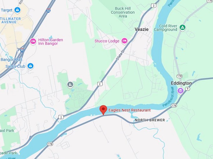 eagles nest restaurant map