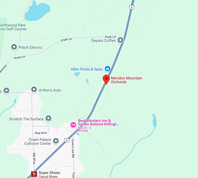 mendon mountain orchards map