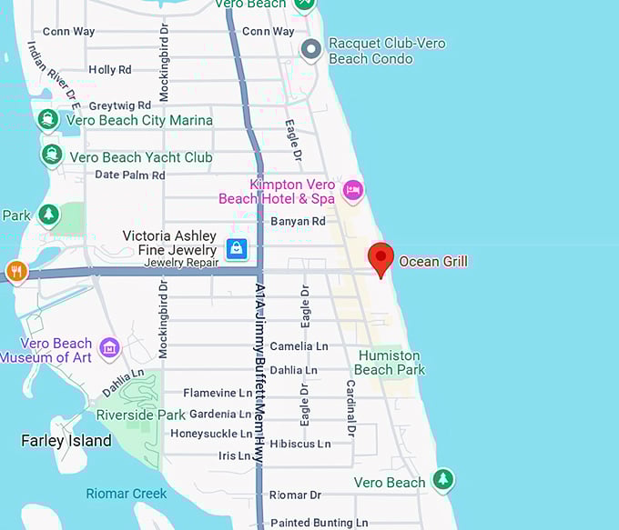 ocean grill map