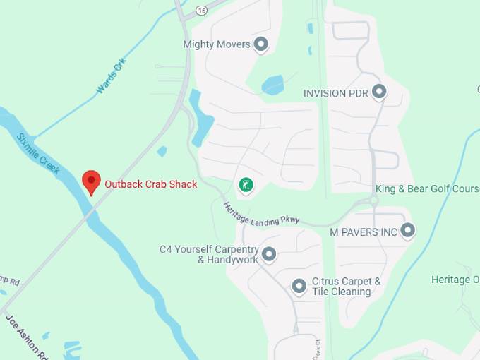 outback crab shack map