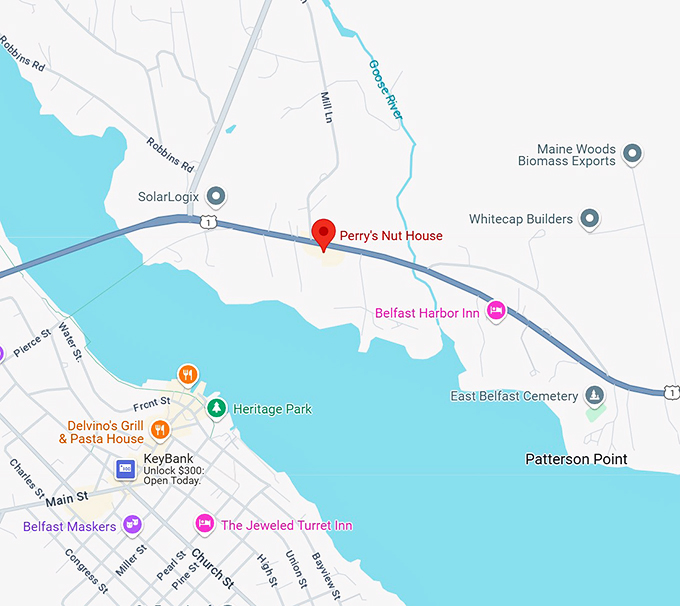perry's nut house map