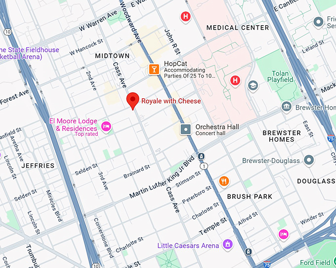 royale with cheese map