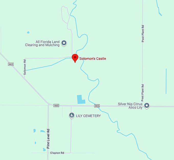 solomon's castle map