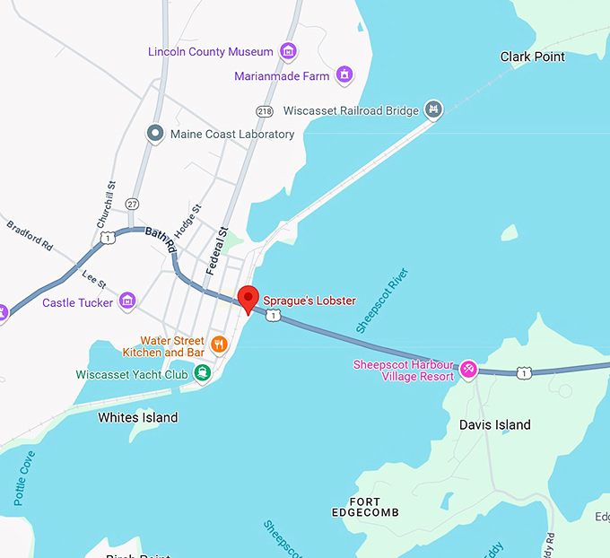 sprague's lobster map