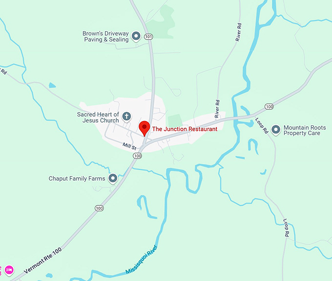 the junction restaurant map