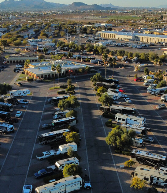 enormous campground arizona ftr