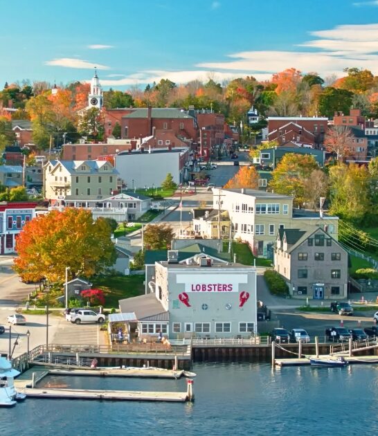gorgeous waterfront town maine ftr