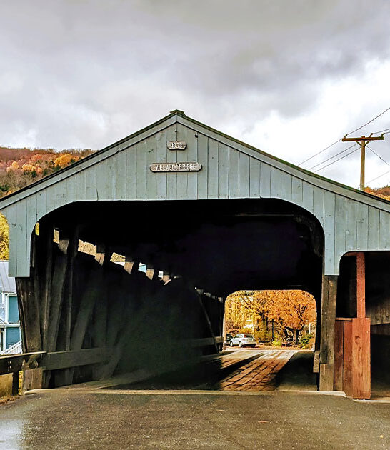 historic covered bridge vermont ftr