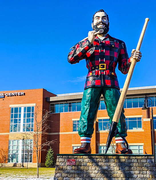 maine paul bunyan statue FTR