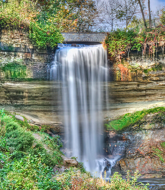 mesmerizing waterfalls minnesota ftr