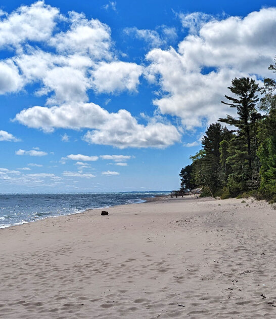 picturesque beach parks wisconsin ftr