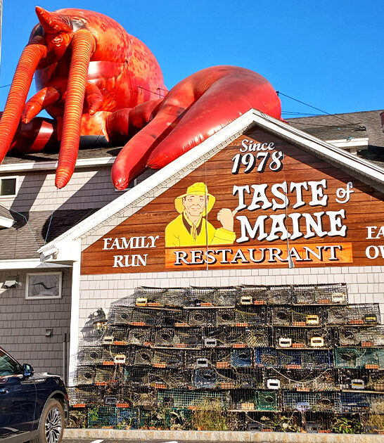 quirky seafood restaurant maine FTR