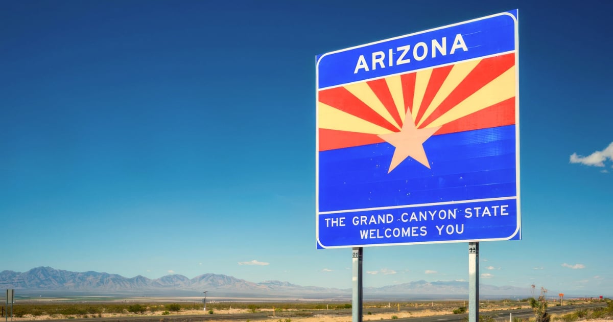 The Best Sight In The World Is A Road Sign Saying Welcome To Arizona