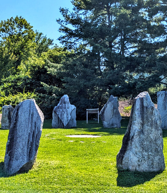 stone art installation vermont ftr