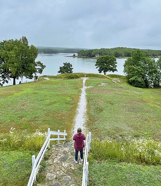 wooden blockhouse maine FTR