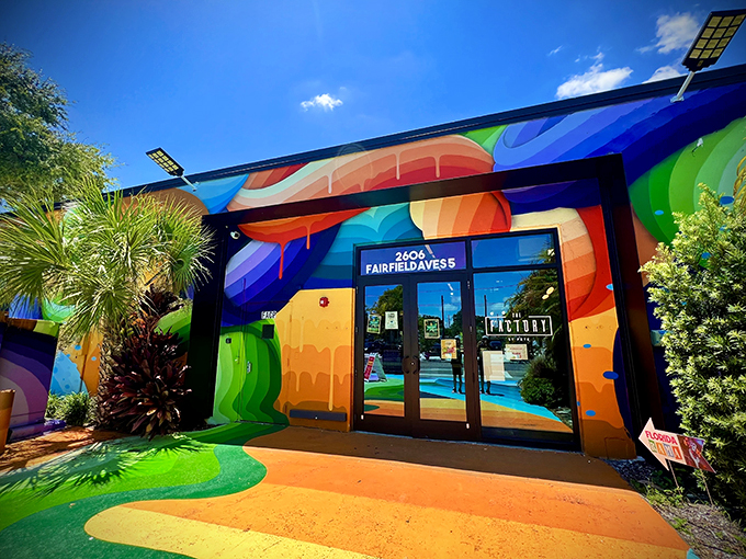 Colors come alive! It's a portal to a world where mermaids and stars collide in electric brilliance.