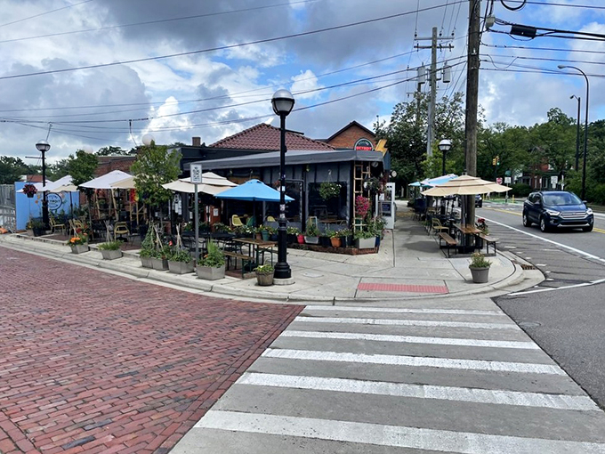 1 exterior this tiny cafe in michigan will serve you the best vegan reuben of your life 2