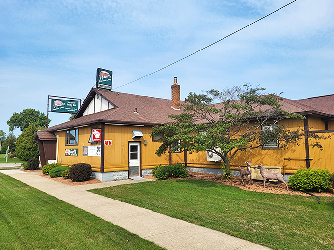 Welcome to Wendt's, where the fish are jumping... onto your plate! This sunny yellow lakeside gem promises a feast for the senses.