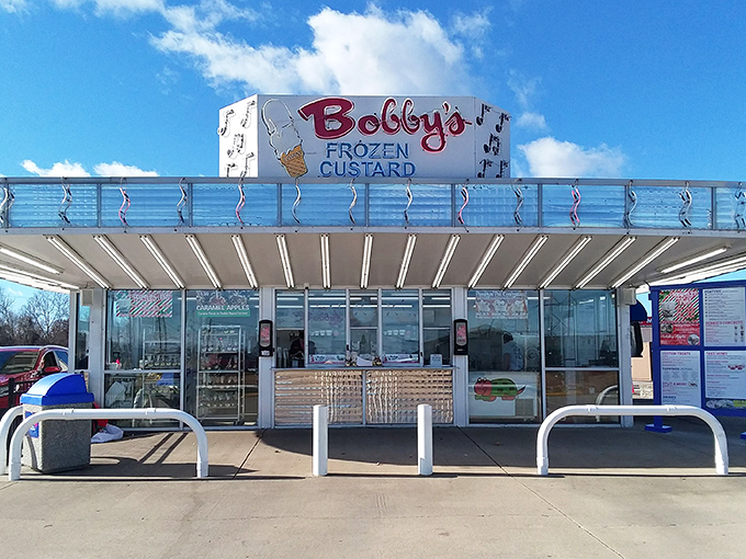 Step into a time machine disguised as an ice cream stand! Bobby's Frozen Custard is where nostalgia meets creamy perfection.