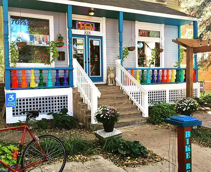 "Mischief managed!" This charming Victorian house isn't hiding Hogwarts, but something equally magical &ndash; a toy store that'll transport you straight back to childhood.