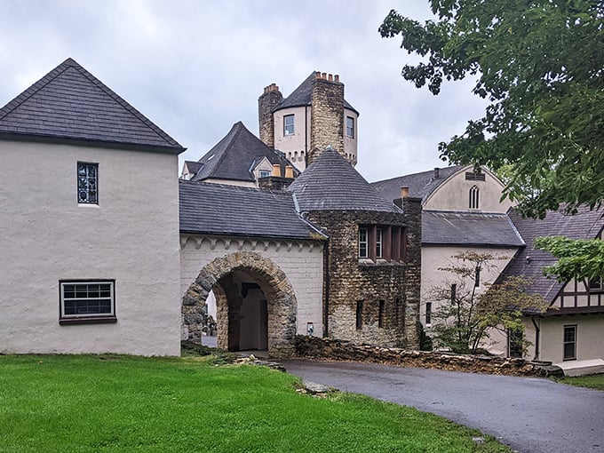 Straight out of a fairytale, this stone fortress beckons. Who needs Hogwarts when you've got Stronghold right here in Illinois?