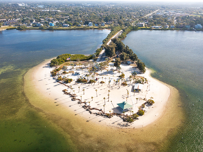 Palm trees and pristine sands? Check. Turquoise waters? Double-check. This slice of paradise is calling your name louder than a seagull eyeing your sandwich.