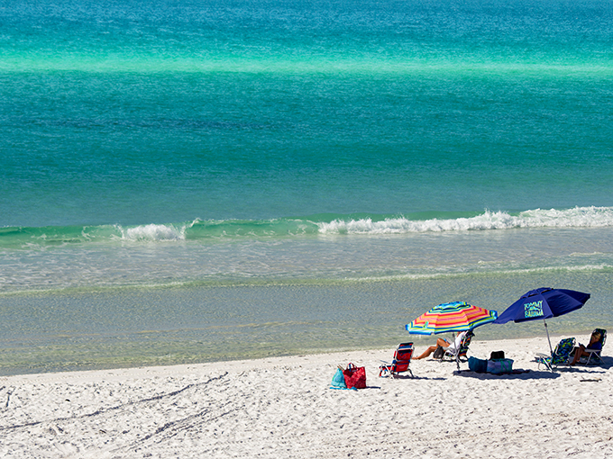 Sunset serenity: Where the sky paints a masterpiece and the boardwalk leads to paradise. Grayton Beach's golden hour is Mother Nature's own light show.