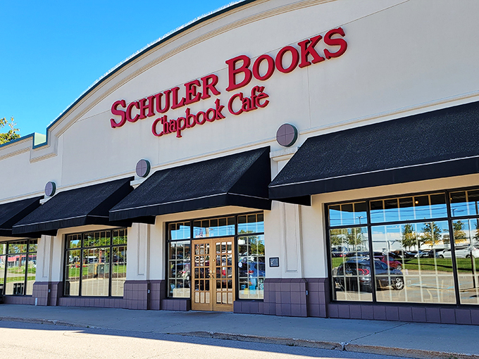 1. discover the secret cafe hidden inside this charming bookstore in michigan
