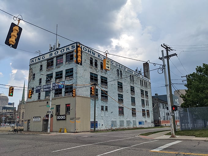 1. explore 4 floors of literary wonder at this iconic michigan bookstore