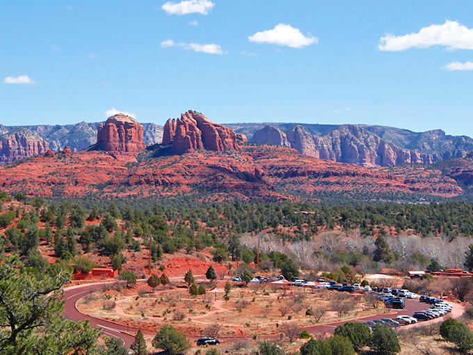 Nature's own IMAX theater! Red Rock State Park's panoramic vistas will have you questioning if you've stumbled onto a movie set or Mars.