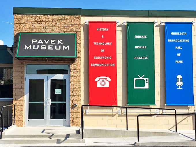 Step into a time warp! The Pavek Museum's unassuming exterior hides a treasure trove of broadcasting history that'll make your inner radio nerd do a happy dance.