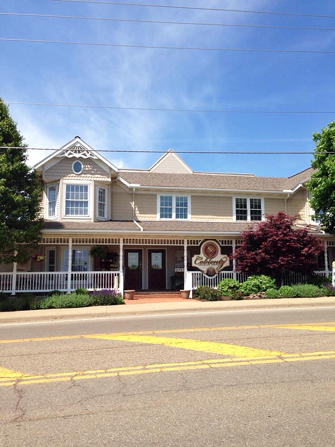 A chocolate lover's dream come true! Coblentz Chocolate Company stands proudly in Walnut Creek, Ohio, like a beacon of sweetness calling to your inner child.