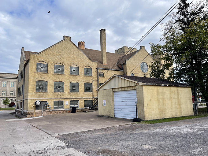 A castle for accordions? This majestic building houses more musical magic than Hogwarts. Welcome to the Harrington Arts Center, where squeezebox dreams come true!