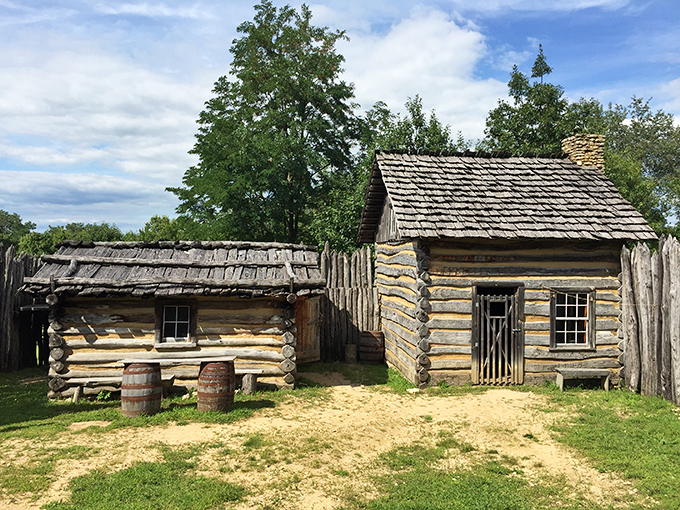 Log cabins and wooden barrels &ndash; it's like "Little House on the Prairie" meets "Survivor: 1832 Edition." Welcome to the Apple River Fort, where history comes alive!