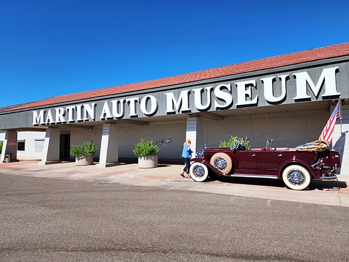 Chrome dreams and gasoline fantasies: Welcome to the Martin Auto Museum, where every car tells a story and every story is a joyride through time.