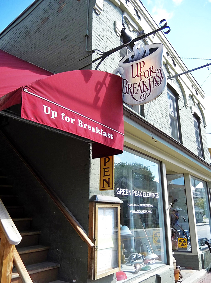 "Up for Breakfast" isn't just a name&mdash;it's a challenge. Are you ready to climb the stairway to breakfast heaven?