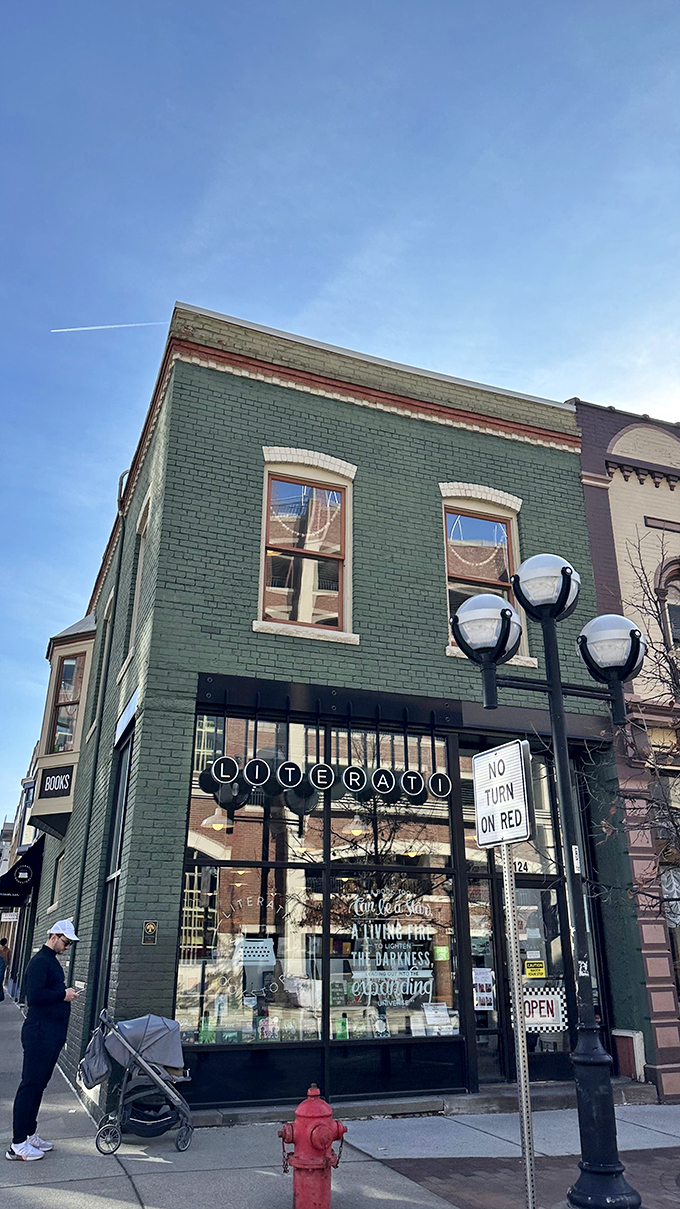 A literary oasis in the heart of Ann Arbor! This emerald gem houses more stories than your grandmother's photo album.