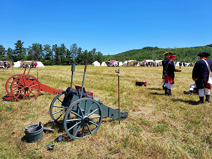 Who needs a time machine? Step into this Revolutionary War wonderland and feel the echoes of history vibrating through your tricorn hat!