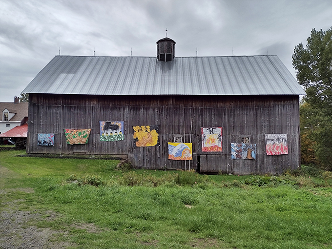 Welcome to Vermont's quirkiest barn! This weathered wonder houses more stories than a library and more puppets than you can shake a stick at.