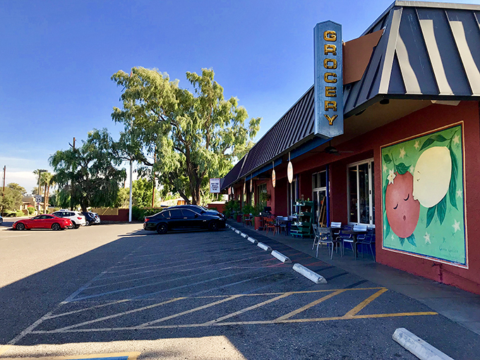 Welcome to LGO, where the "G" stands for "Gourmet" and the "O" stands for "Oh my, look at that menu!" This charming exterior promises culinary adventures within.