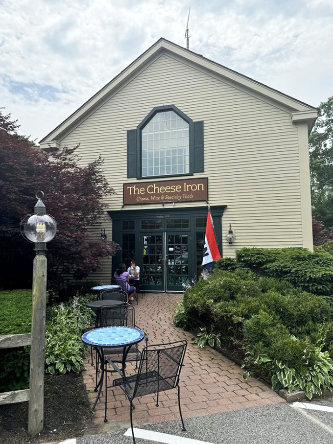 A cheese lover's dream come true! The Cheese Iron's charming exterior promises a world of flavor inside this Scarborough gem.