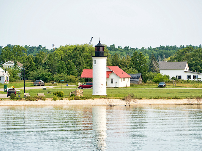 Welcome to Beaver Island, where the water's so blue, you'll think you've stumbled into a Caribbean screensaver!